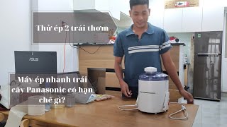 Review Máy ép nhanh Panasonic MJ 68M | Viết bởi Phatmarcom