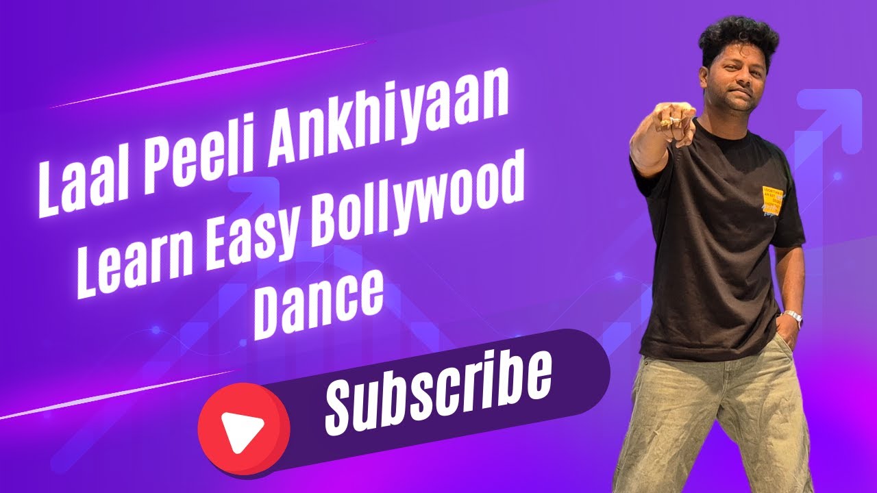 Easy Bollywood Dance Tutorial | Laal Peeli Ankhiyan Step-by-Step Routine | Trending Bollywood ...