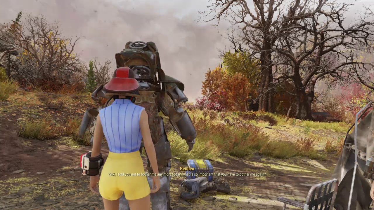 Fallout 76 - Vault 51 Lore Reuben Gill Rank 95 Holotape - YouTube