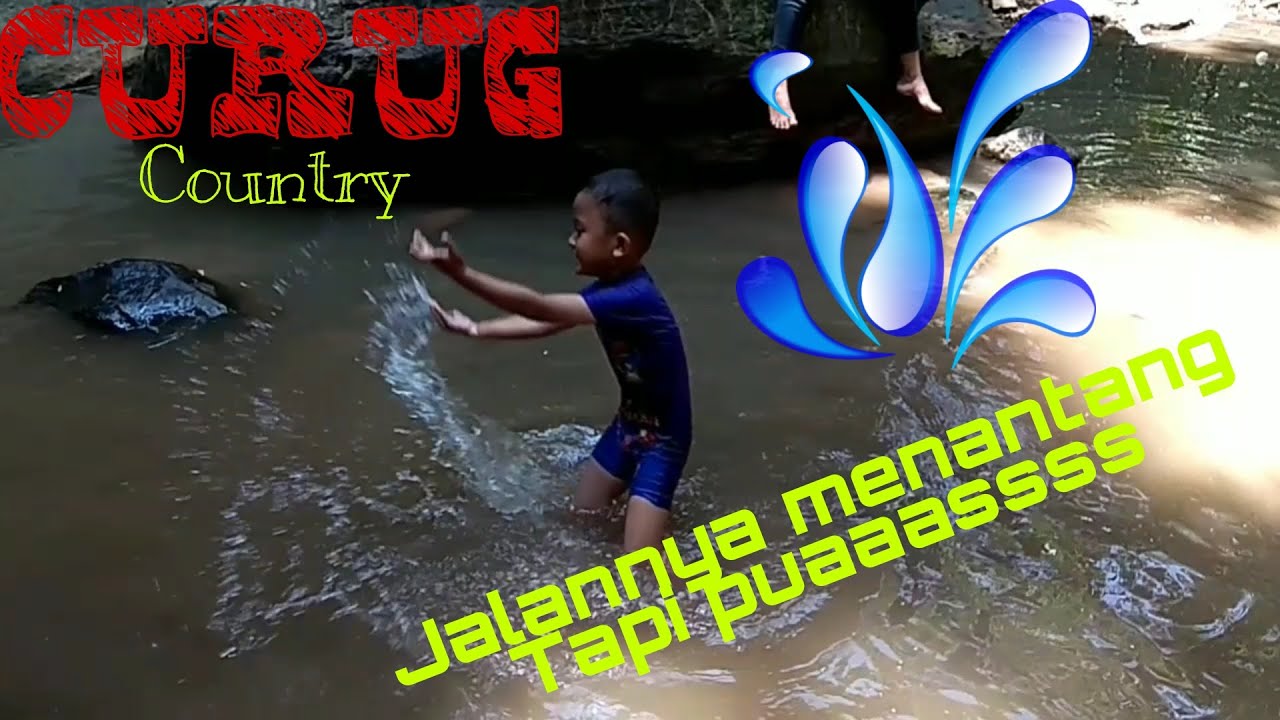 Liburan di masa PANDEMI covid | New normal | curug country - YouTube