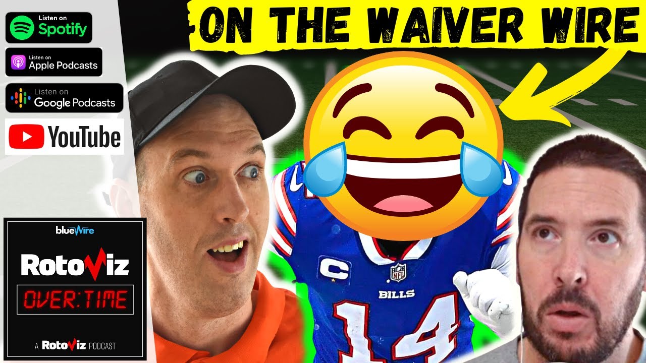 These 3 WR Stars Were On This Weeks Fantasy Football Waiver Wire - YouTube