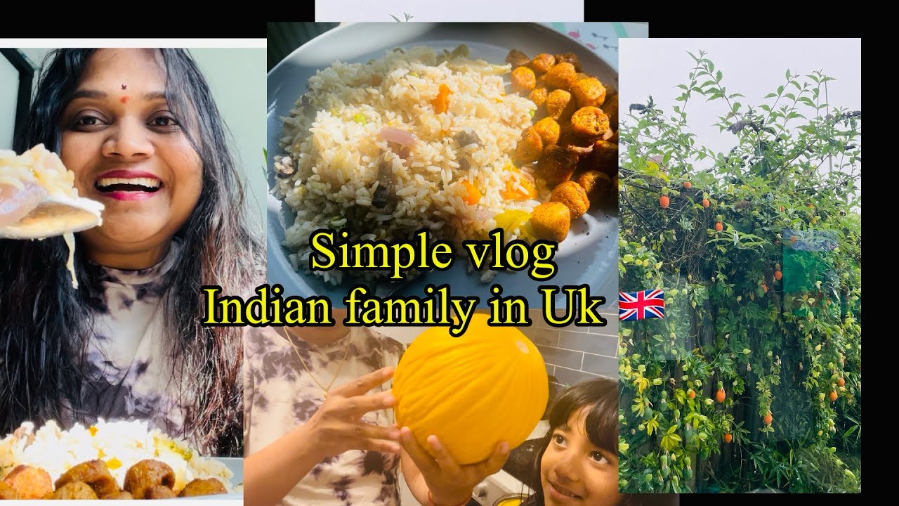 Simple vlog |indian family in Uk 🇬🇧 yummy food 🫰🏻 - YouTube