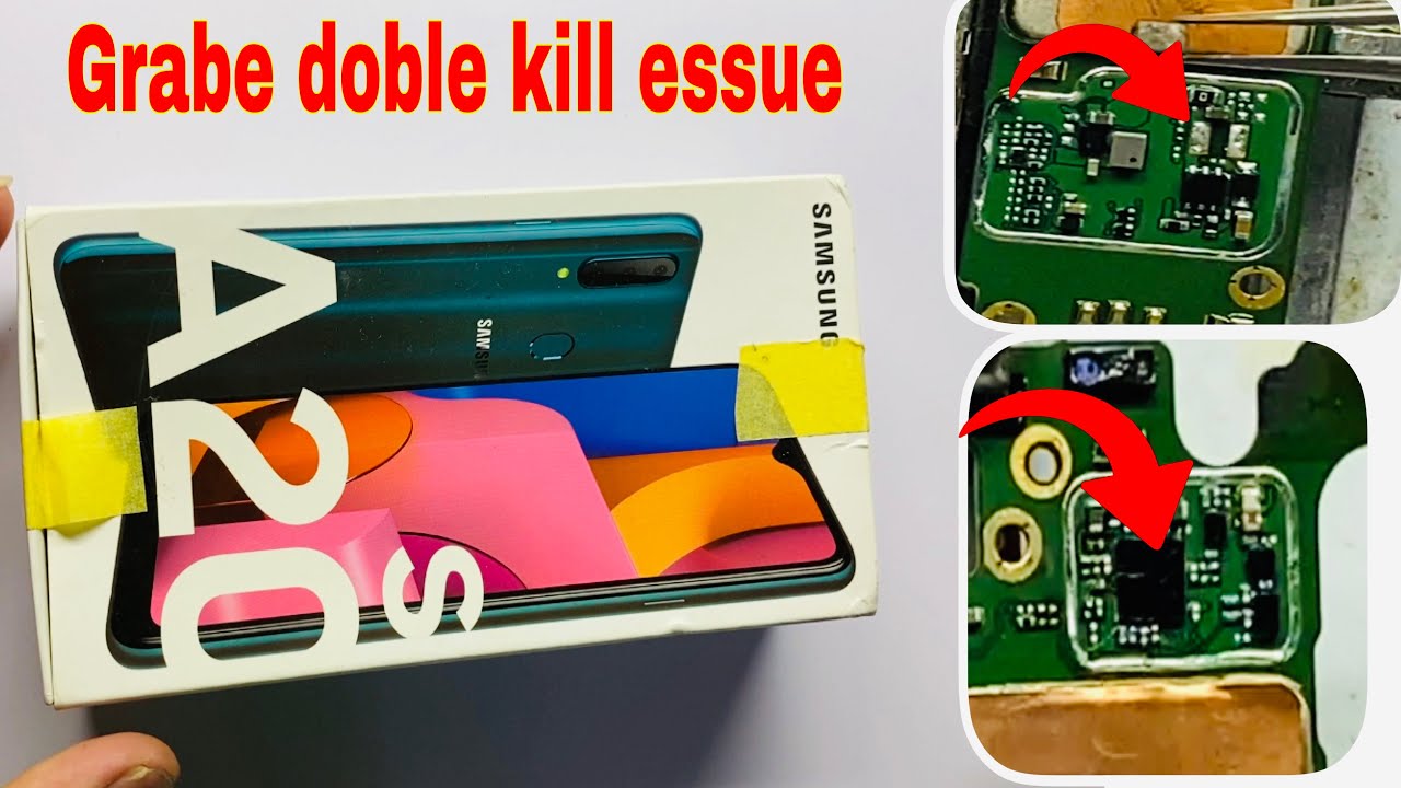 Samsung A20s Backlight & Wifi Essue Grabe sabay tlga nasera paano ko ...