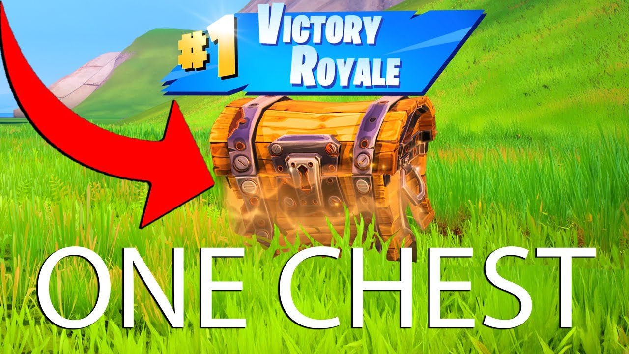The ONE CHEST CHALLENGE in FORTNITE (very hard) - YouTube