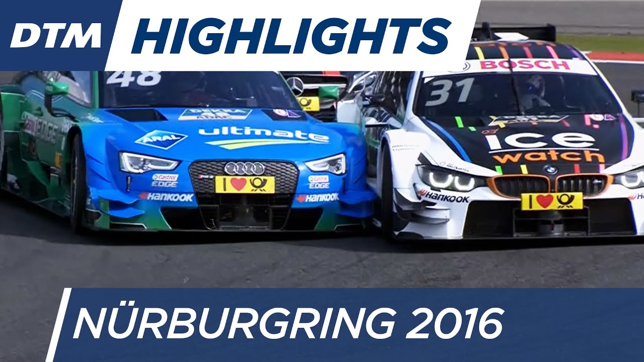 DTM Nürburgring 2016 - Highlights - Extended Edition - YouTube