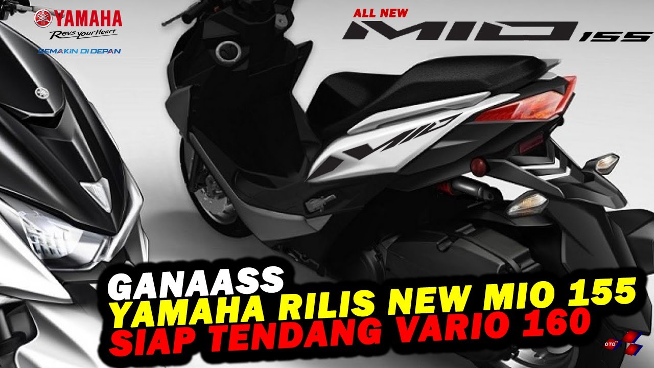 HADIR🔥YAMAHA MIO 155 | DESAIN KEREN ABIS | SIAP BANTAI HONDA VARIO 160 ...