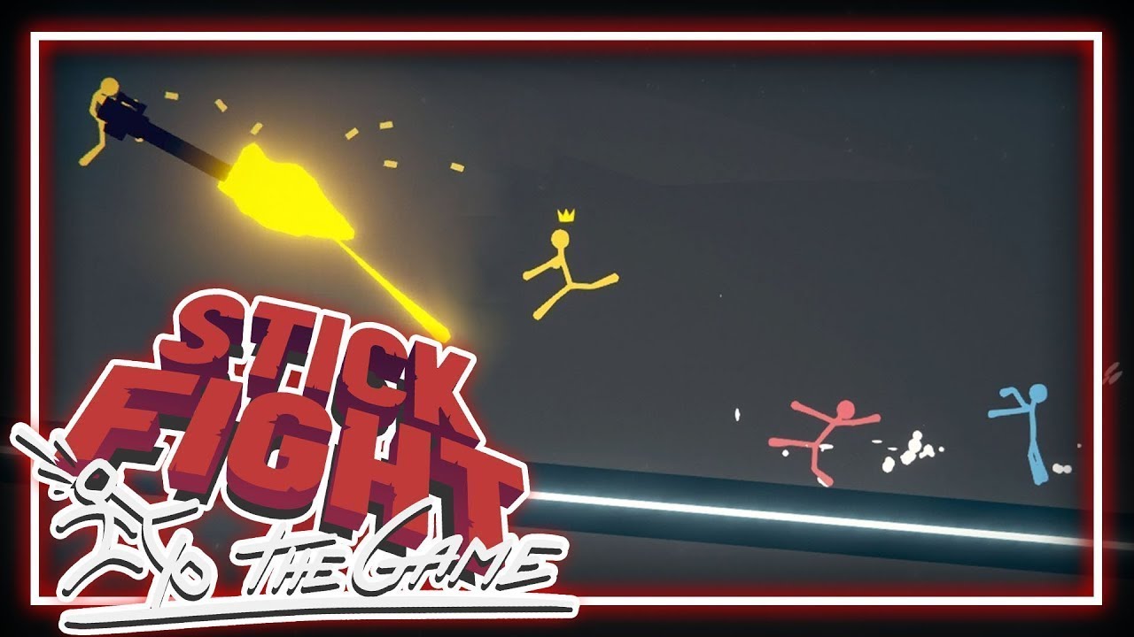 MINIGUN ROULETTE Stick Fight The Game - YouTube