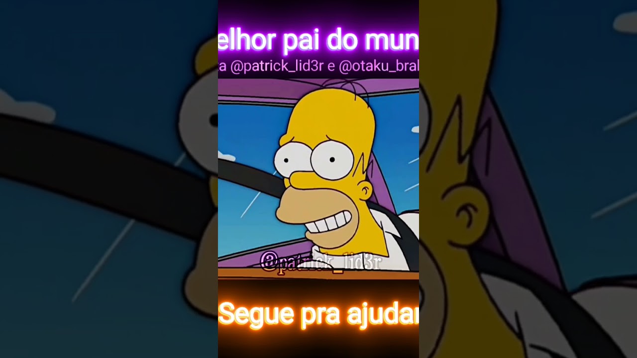 Homer um exemplo de pai😂 - YouTube