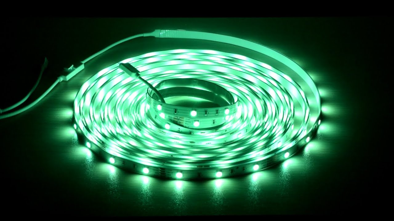 LED Strip Lights RGB Color Changing Tape Lights - YouTube