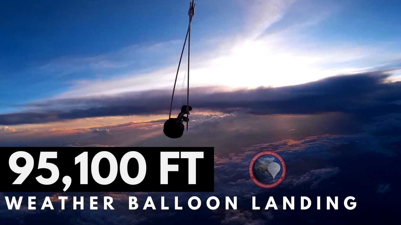 GoPro High Altitude Balloon Landing | OLHZN-4 - YouTube