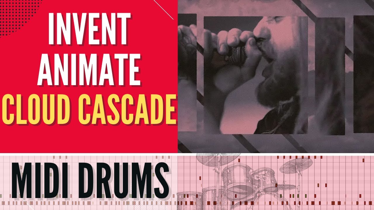 Invent Animate - Cloud Cascade (Brody Taylor Smith Performance) | MIDI DRUM TRANSCRIPTION - YouTube