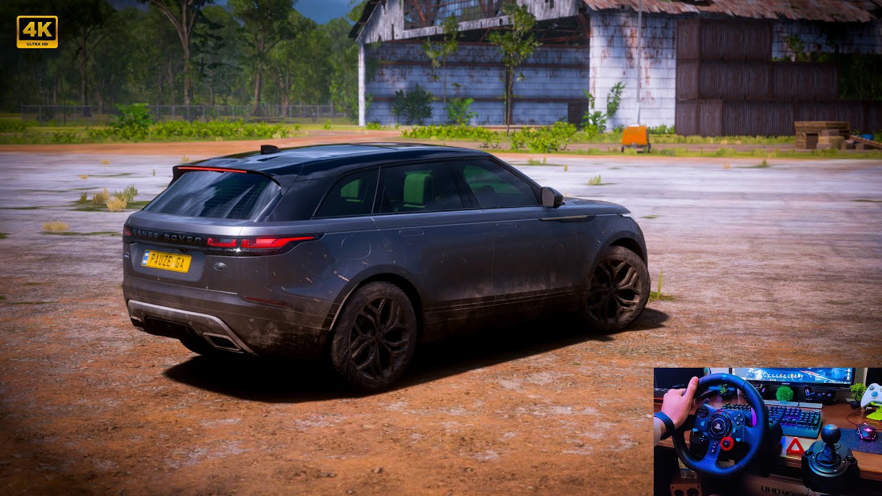 Range Rover Velar OFFROAD | Forza Horizon 5 | Steering Wheel Gameplay ...