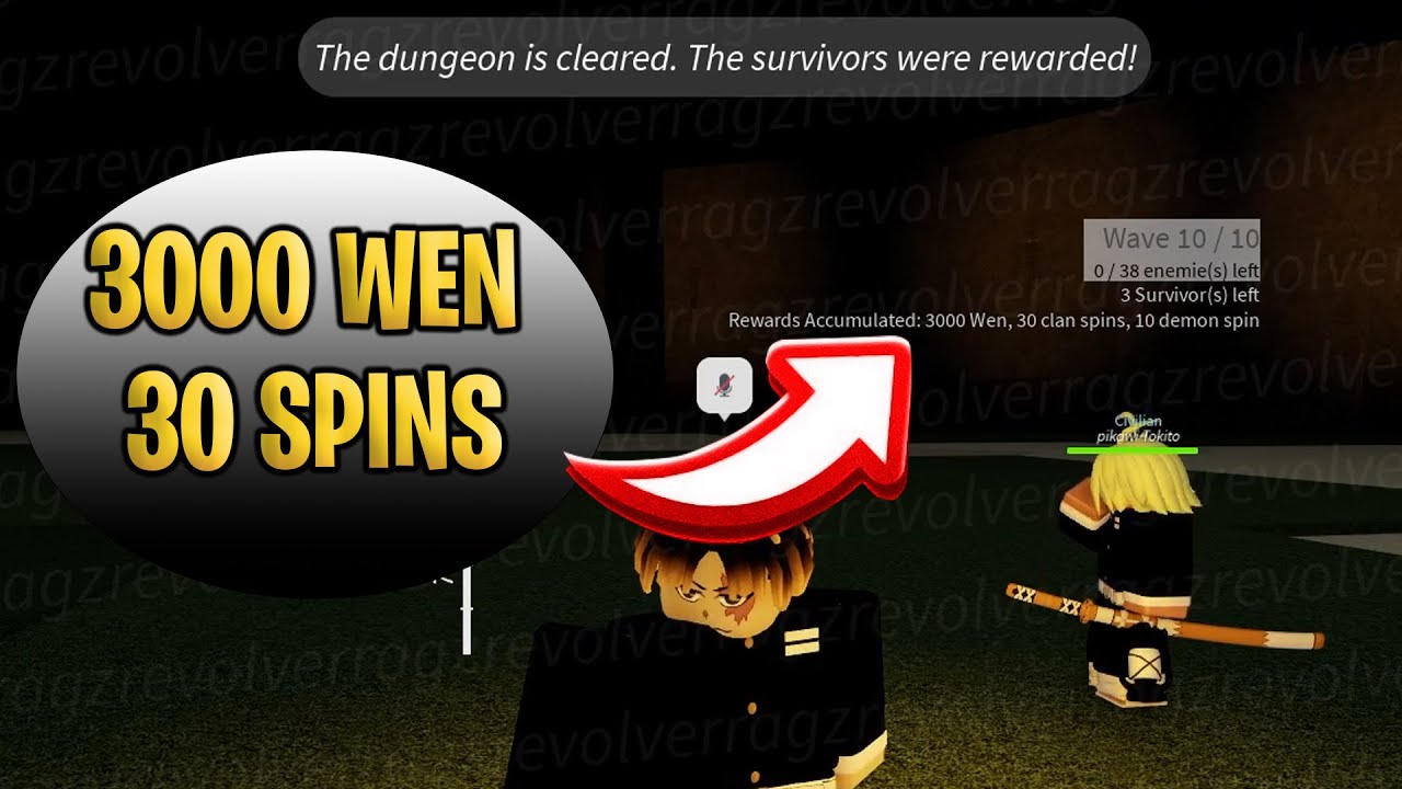 The NEW Dungeon that Gives FREE SPINS & WEN in Project Slayers - YouTube
