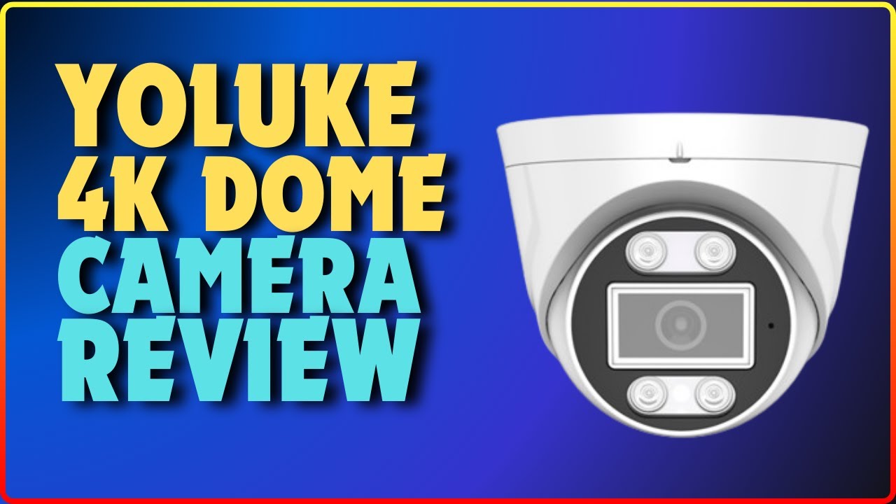 YoLuKe 4K Turret POE Dome Camera | Best for Outdoor Security | 2024 ...