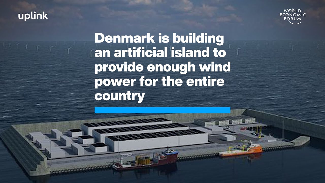 Denmark is building an artificial island to provide enough wind power ...