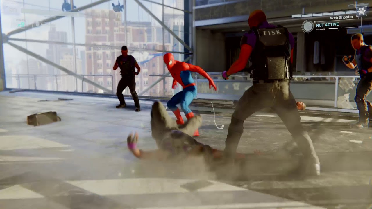 Fight Gameplay - Marvel's Spider-Man - YouTube