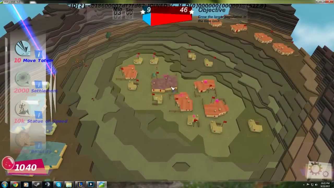 Godus multi player battles + Easter Egg Athena Face - YouTube