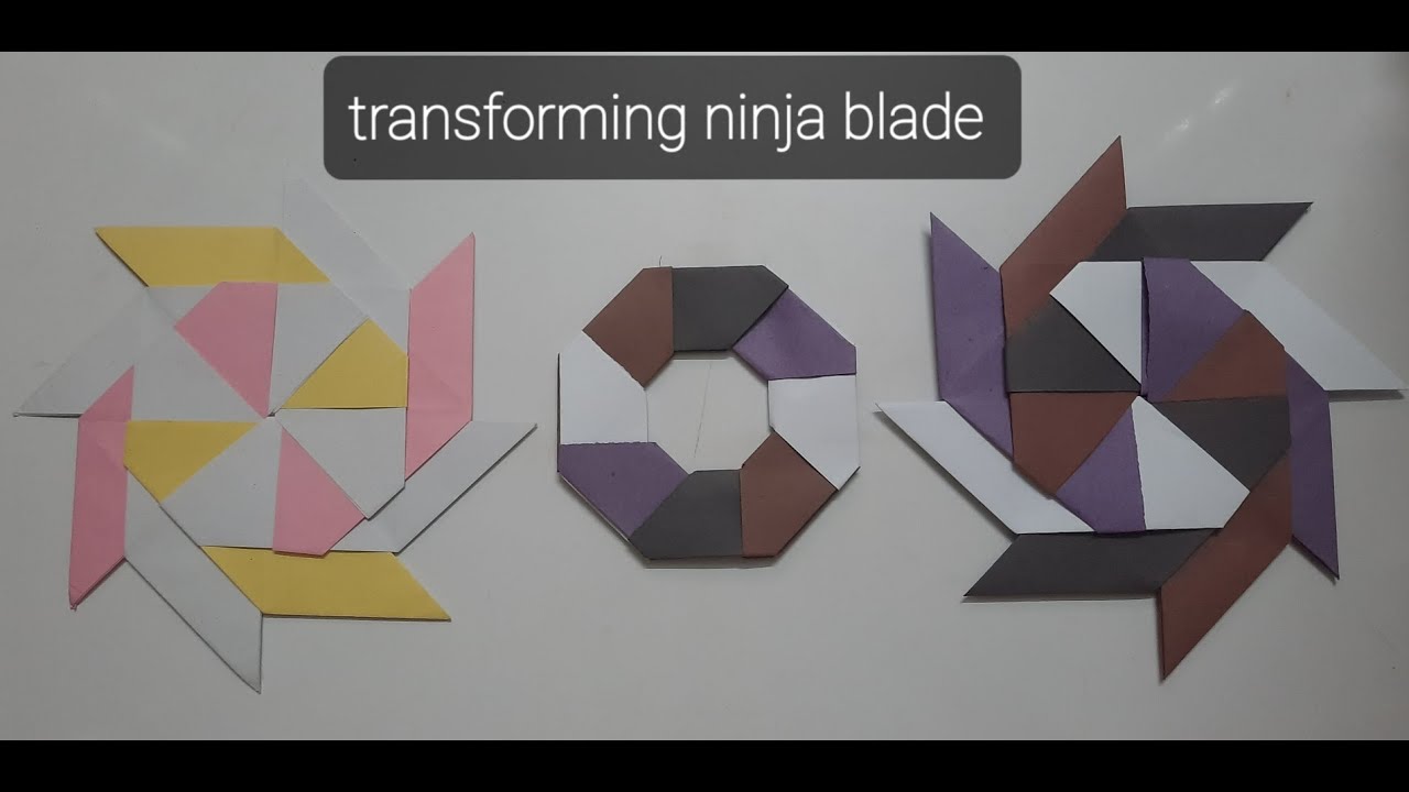 Transforming ninja blade - YouTube