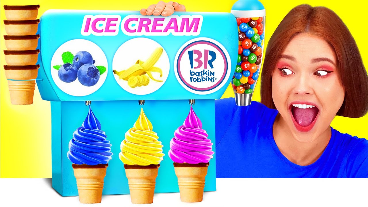 Mystery Ice Cream Challenge by ChallengeTeen - YouTube