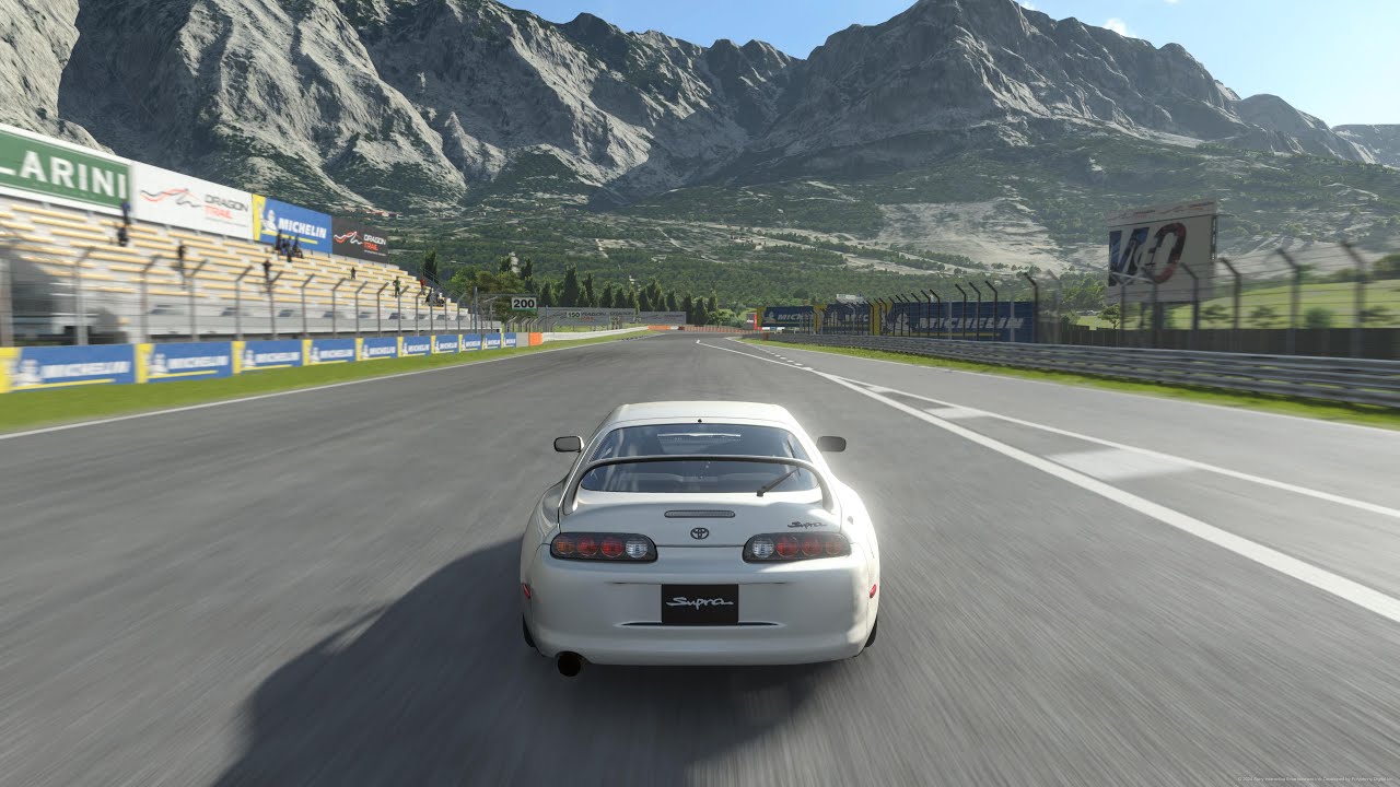 Gran Turismo 7 - PS5 - 4K 60 FPS - Toyota Supra MK4 - Dragon Trail ...