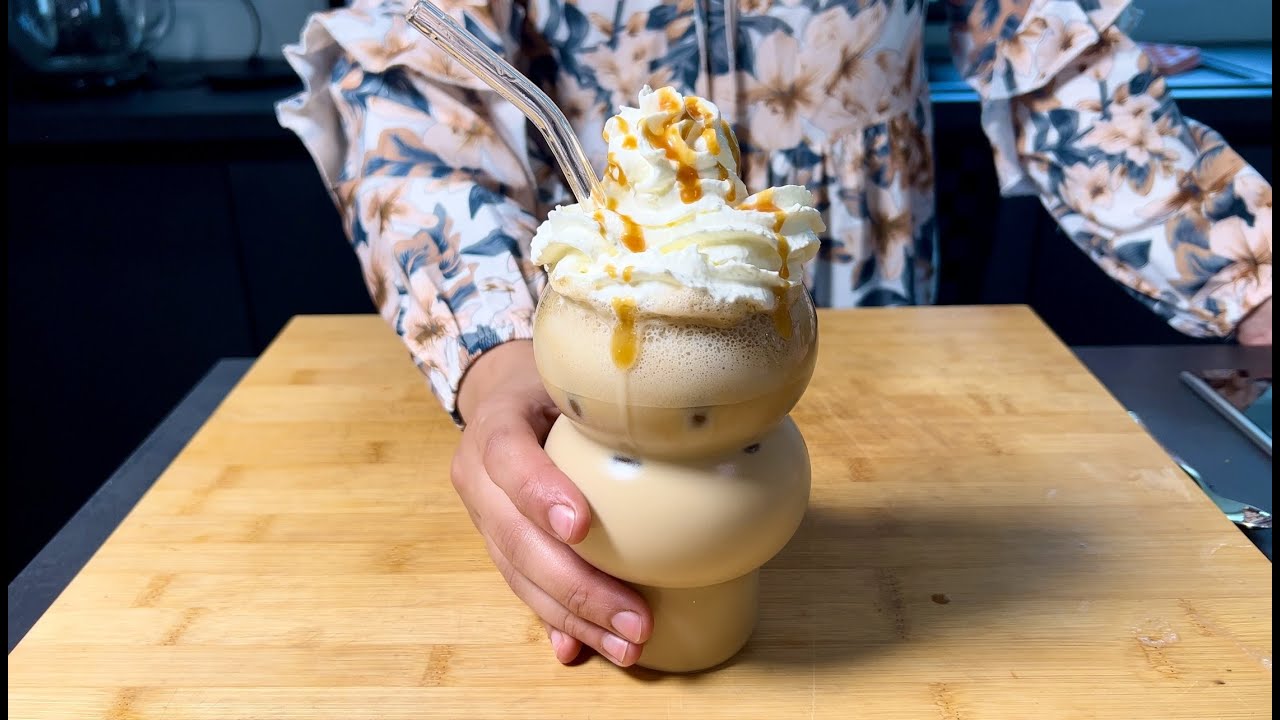 It tastes so good that I make it almost every day / caramel Dalgona ...