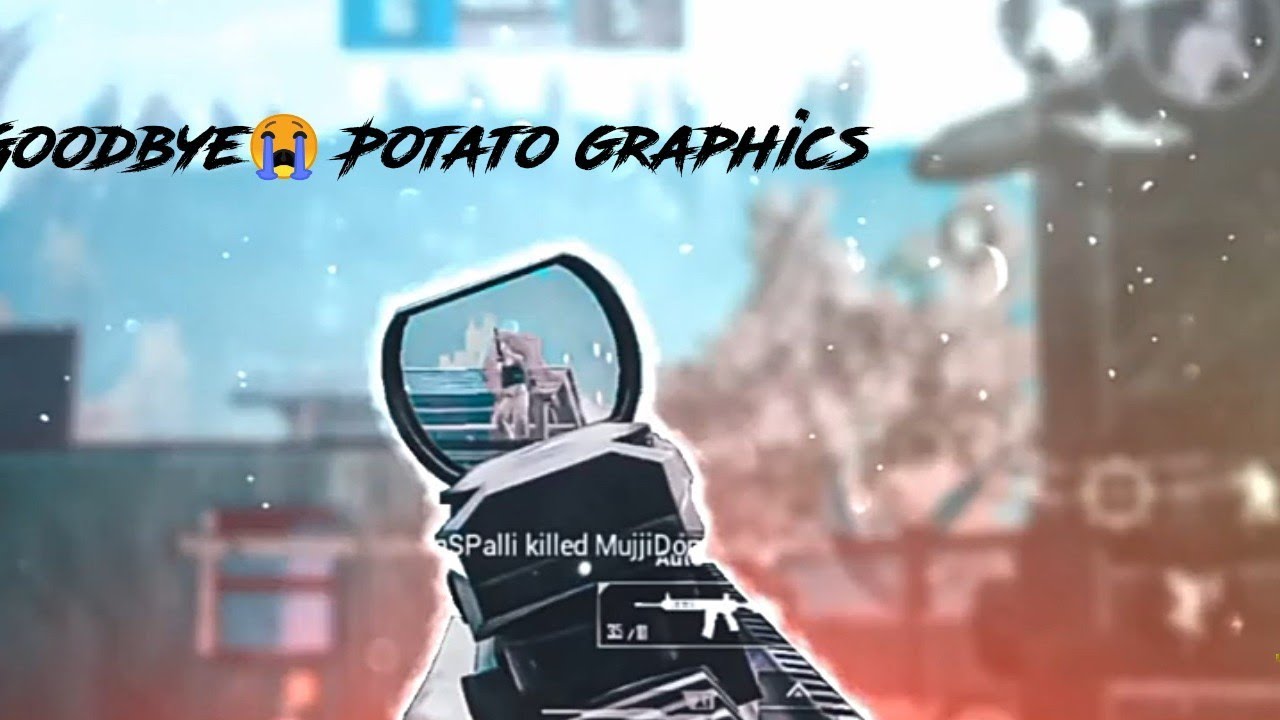 Goodbye potato graphics😿 - YouTube