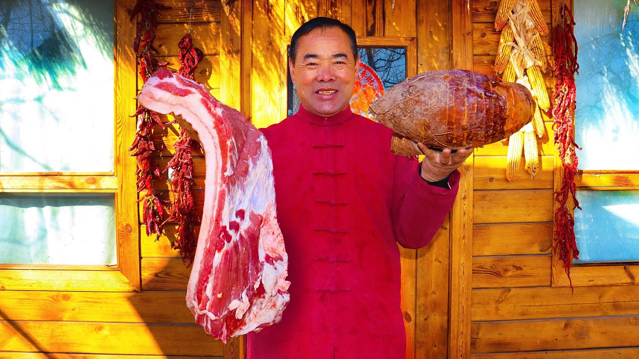 Best Way To Eat Taro! Secret Recipe! Taro And Pork Stewed in a Clay Pot ...