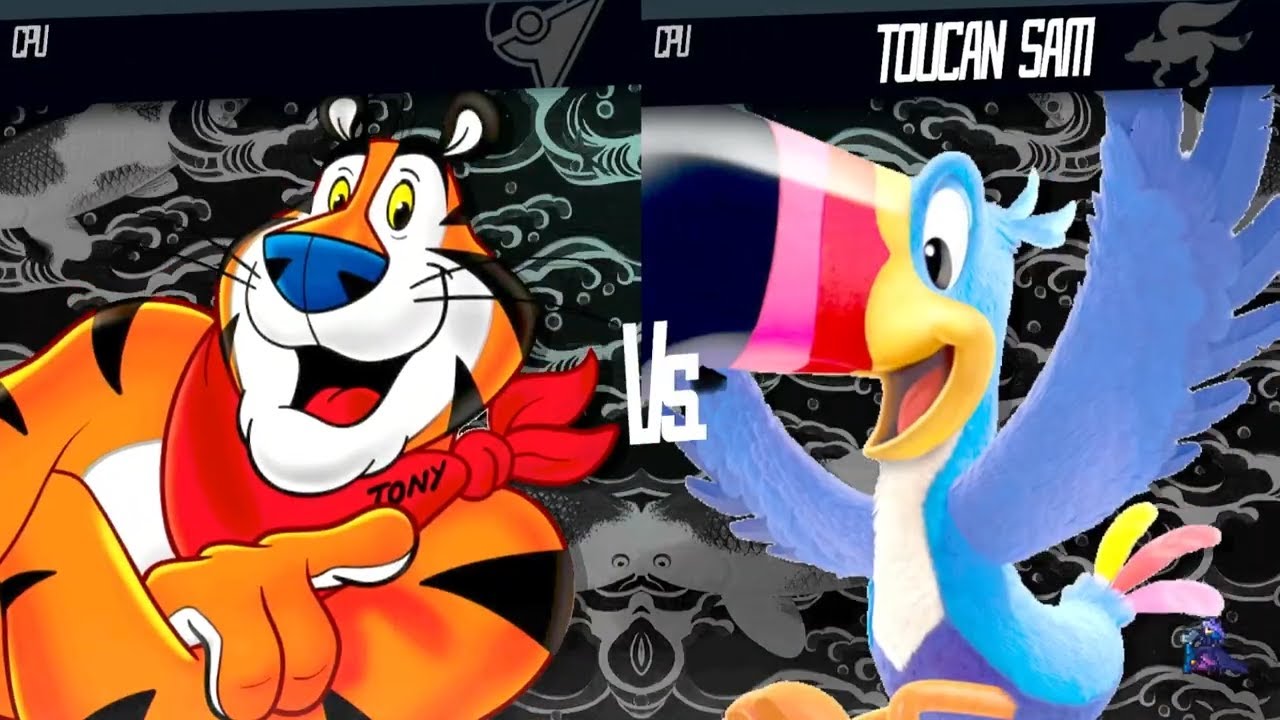 Tony The Tiger Vs Toucan Sam - Requested Battle - YouTube