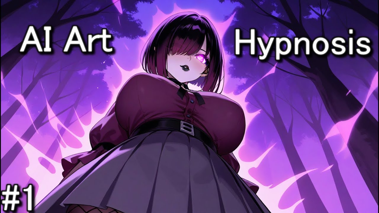 Can you resist STARING at a Goth Elf~? | Valioa AI Art Hypnosis - YouTube