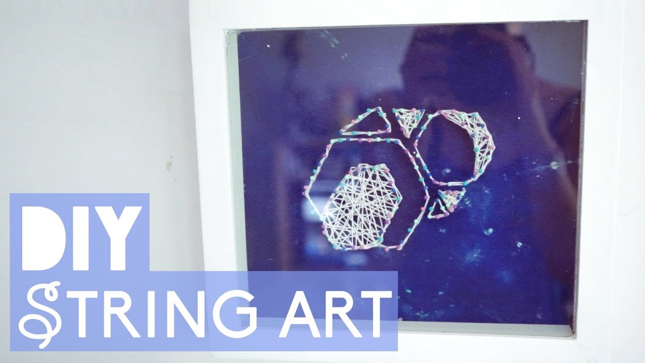 DIY String Art - YouTube