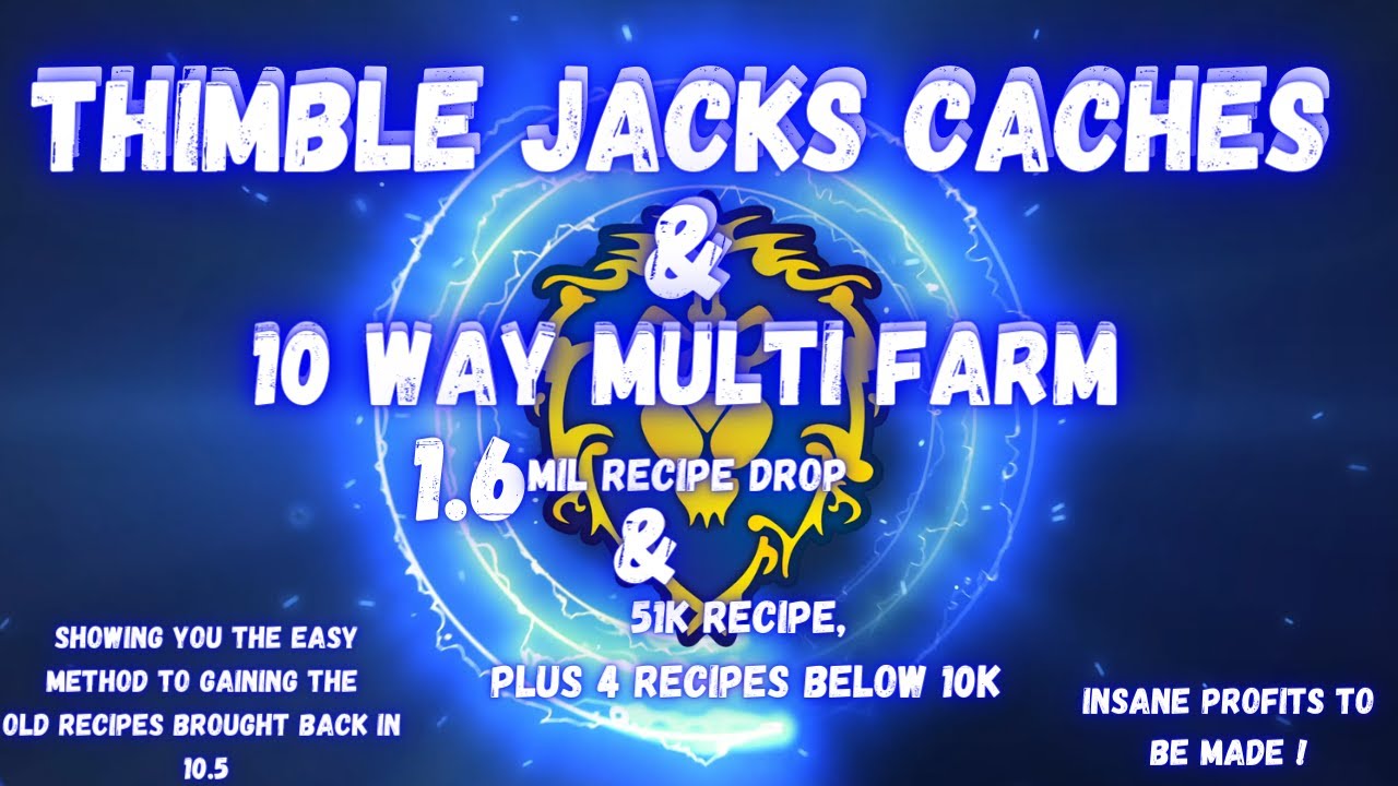 Thimble Jacks Cache 10 Way Multi Farm! - YouTube