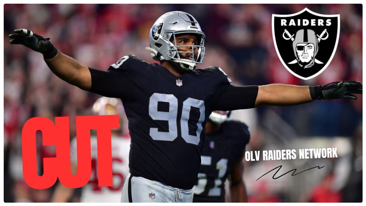 #Raiders | BREAKING NEWS | Las Vegas Raiders Cut Defensive Lineman ...