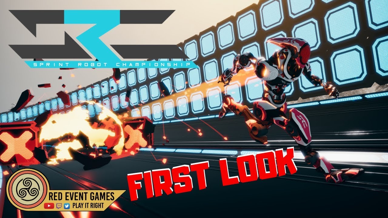 SRC: Sprint Robot Championship | First Look Gameplay | Steam Early ...
