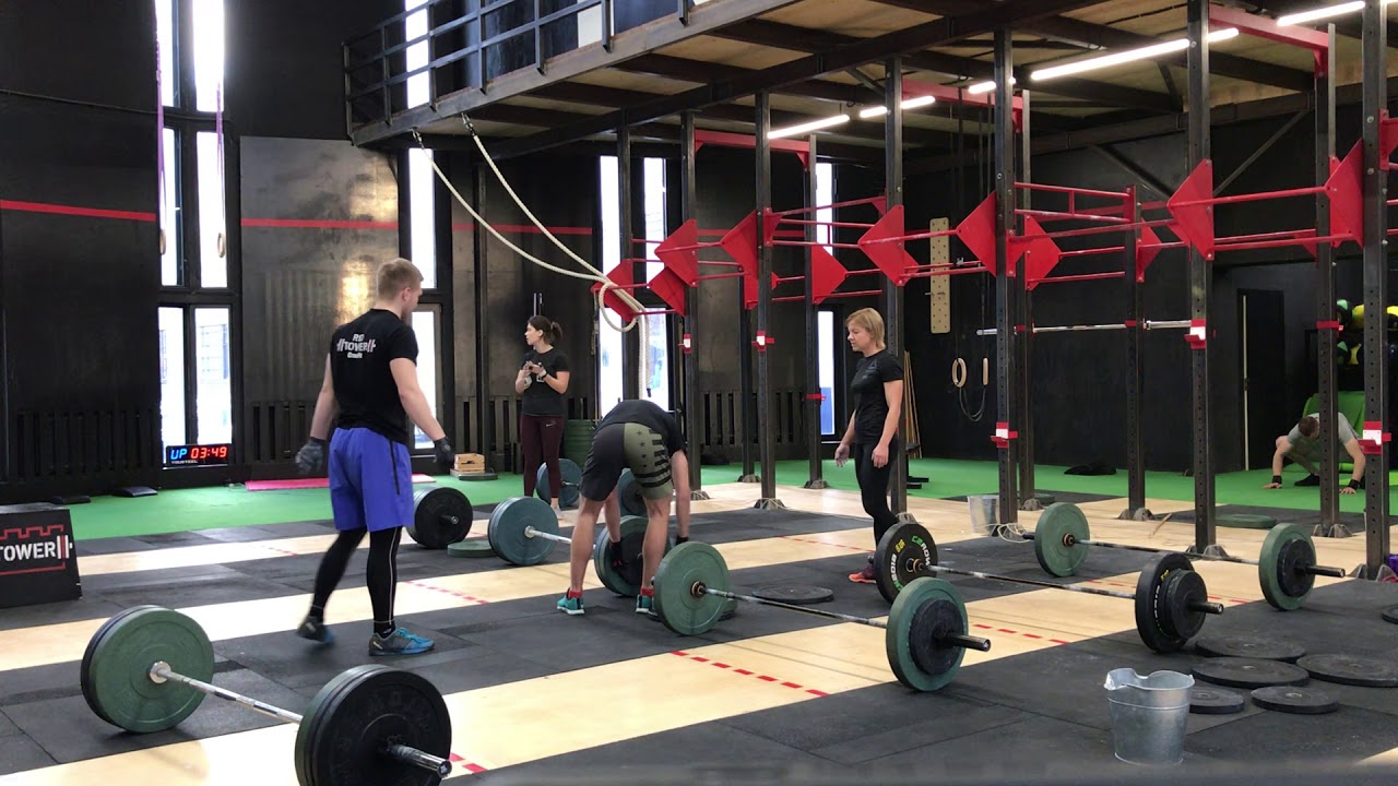 Отборочное видео Red tower crossfit - YouTube