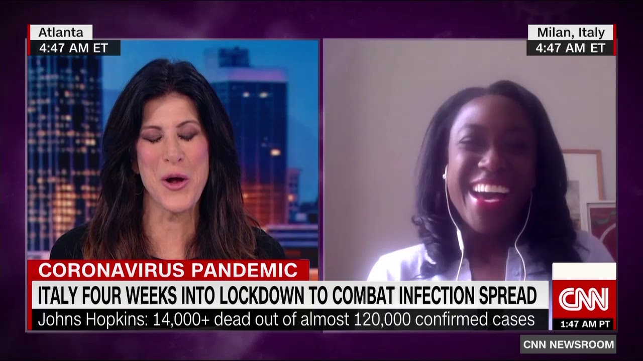 Thea Duncan on CNN Newsroom Live 2020 04 04 - YouTube