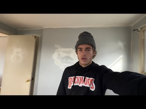 Painting the walls off a trashed duplex apartment! - YouTube