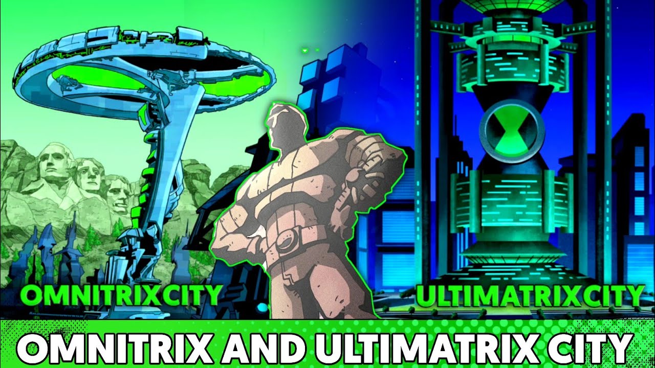 Omnitrix City And Ultimatrix City Explained || Ben 10000 City ...