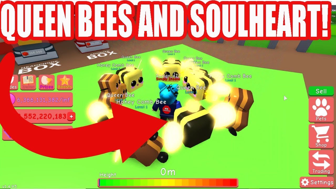 Soul Heart and Queen Bee - Bubblegum Simulator - YouTube