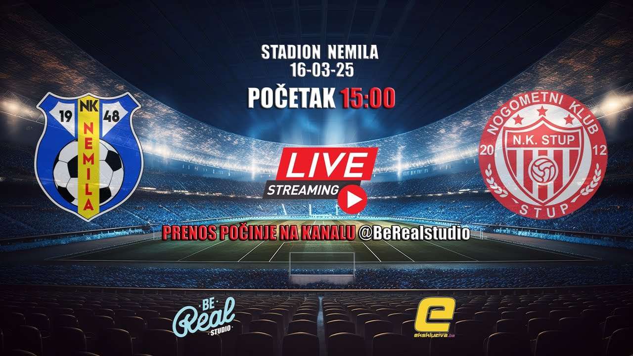 NK Nemila vs NK Stup - 16/03/2025 - YouTube
