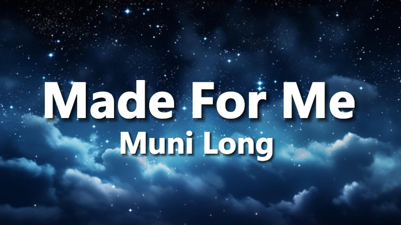 Muni Long - Made For Me (Lyrics) - YouTube