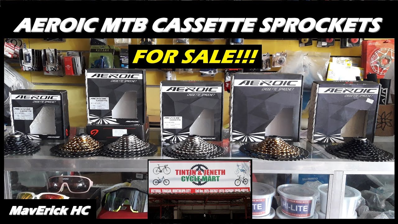 Budget MTB cog sets [ AEROIC 8 to 11 SPEED CASSETTE SPROCKETS ] At ...