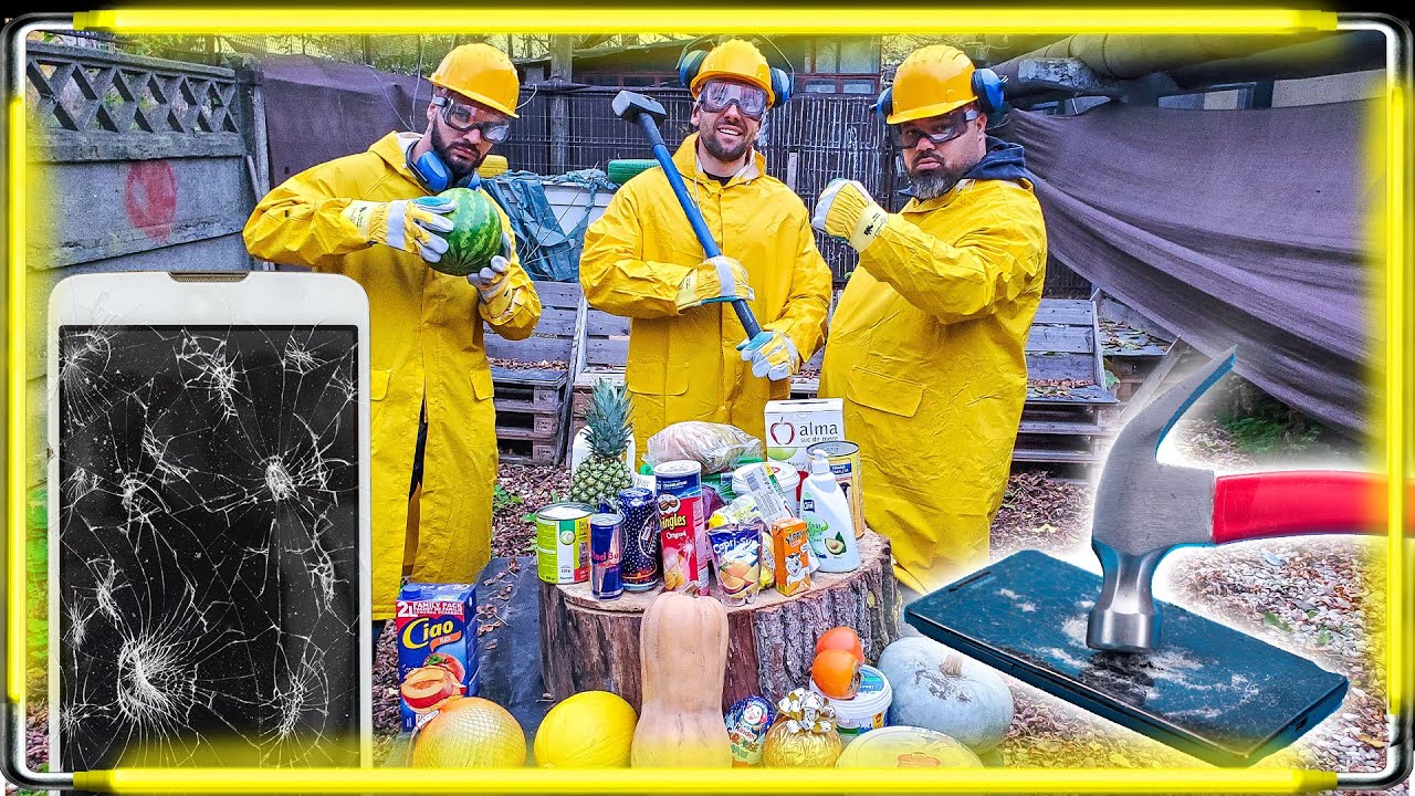 ⚒DISTRUGEM OBIECTE CU BAROSUL IN SLOW MOTION ⚒ ^A IESIT MACEL^ 🤯 🤣 ...