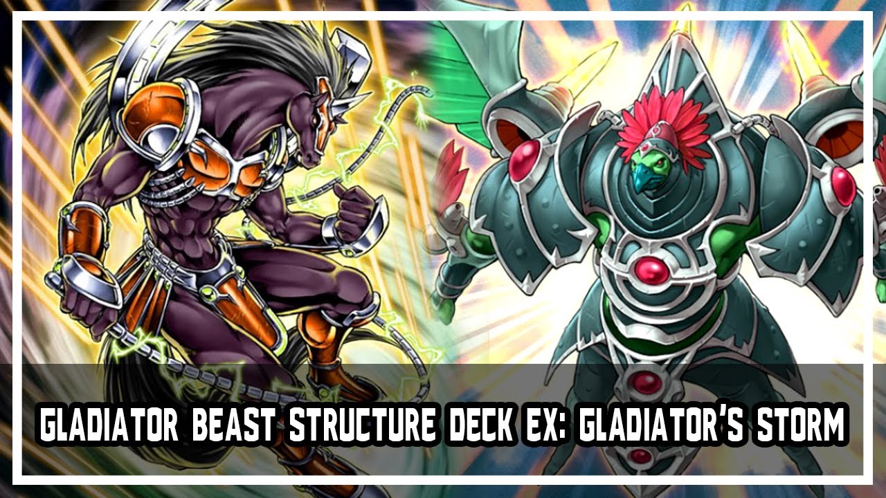 Gladiator Beast with Gladiator Beast Gyzarus New Support on Structure ...