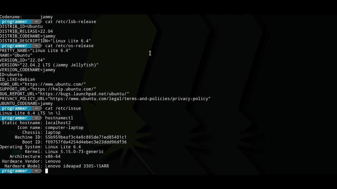 Linux Lite 6.4 x86_64 - YouTube