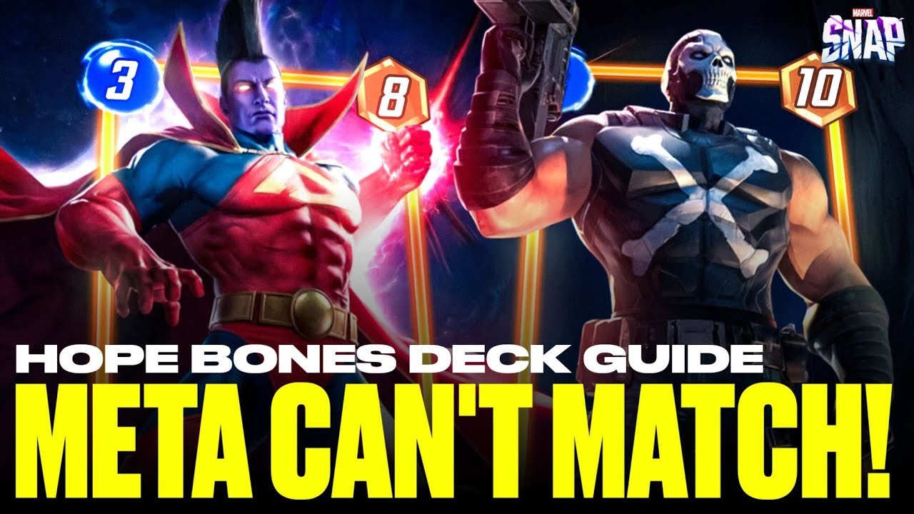 THIS DECKS POWER IS INSANE! | Hope Bones Deck Guide! | Marvel SNAP ...