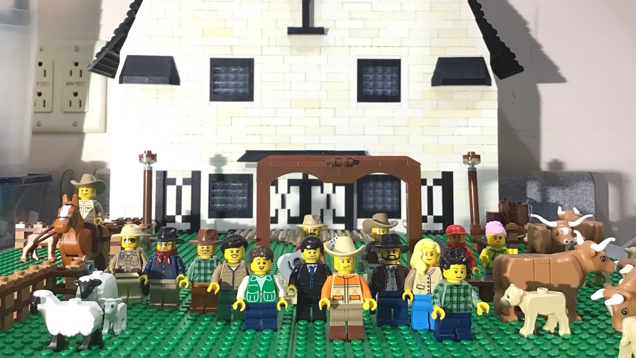 Custom LEGO Yellowstone Barn, updates to the city, weekly Bricks and ...