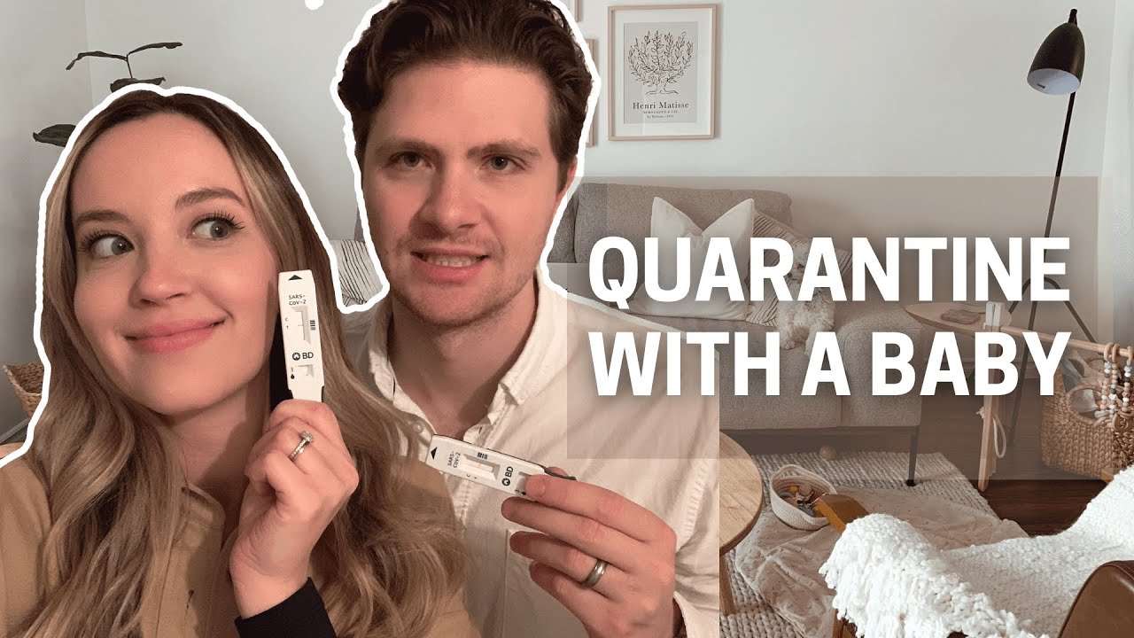 OUR WHOLE FAMILY GOT COVID | Isolation with a 7 month old baby - YouTube