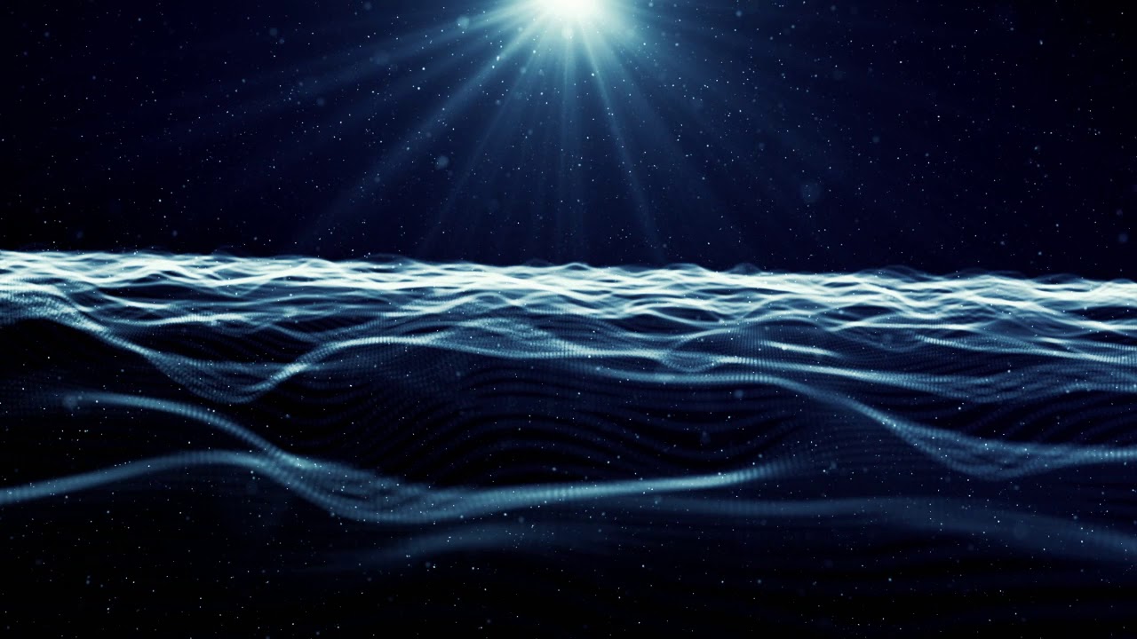 Free VJ Loop - Abstract Particles Waves Background Video - Free 4K ...