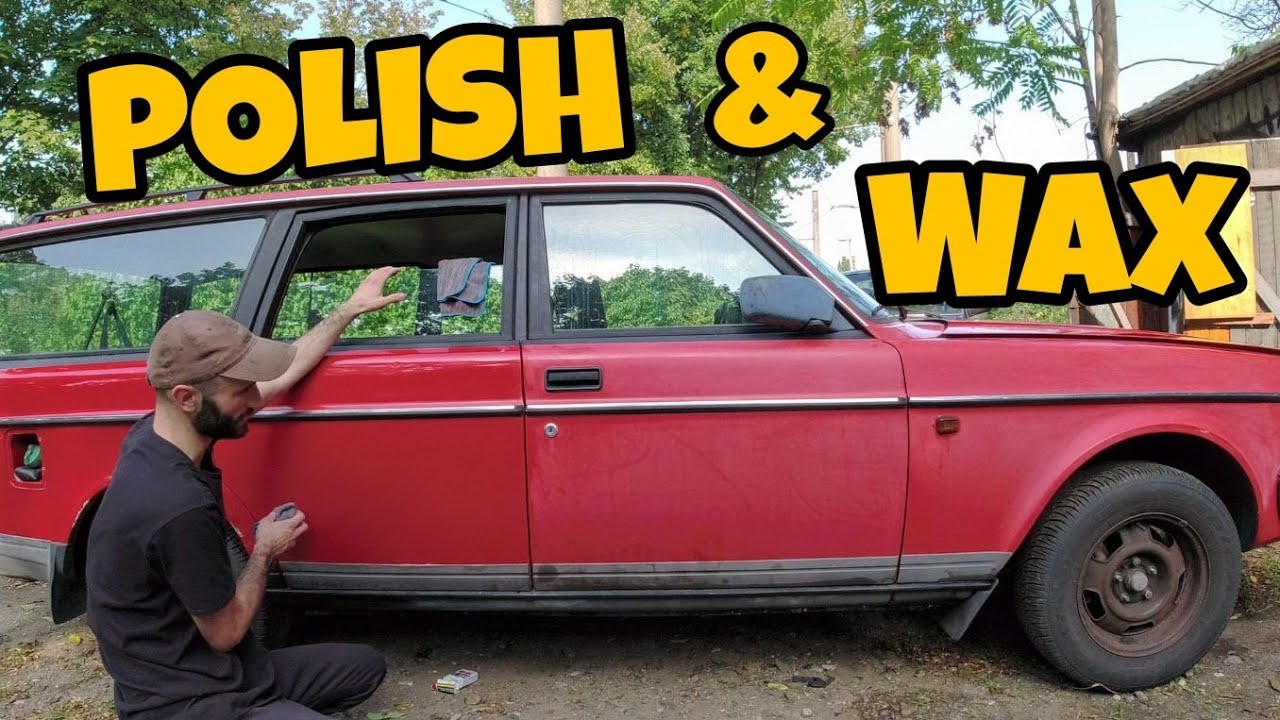 Restoring Ruby the Pink Volvo 240 (Clay Bar, Compound, Polish, Wax) - YouTube