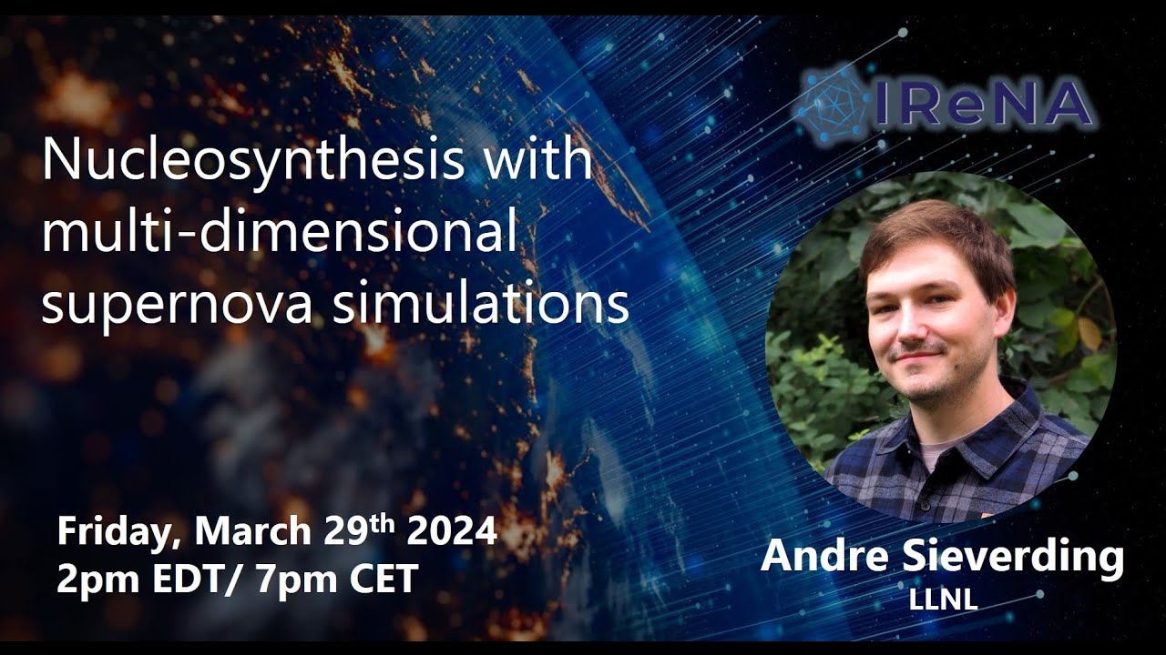 A. Sieverding - Nucleosynthesis with multi-dimensional supernova ...